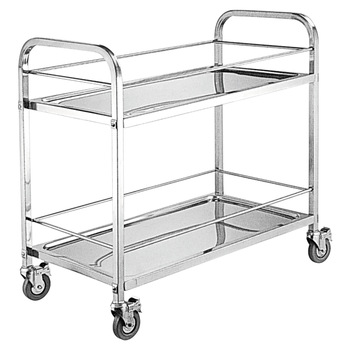 small Rectangular 3 tier Stainless Steel Trolley from China ...